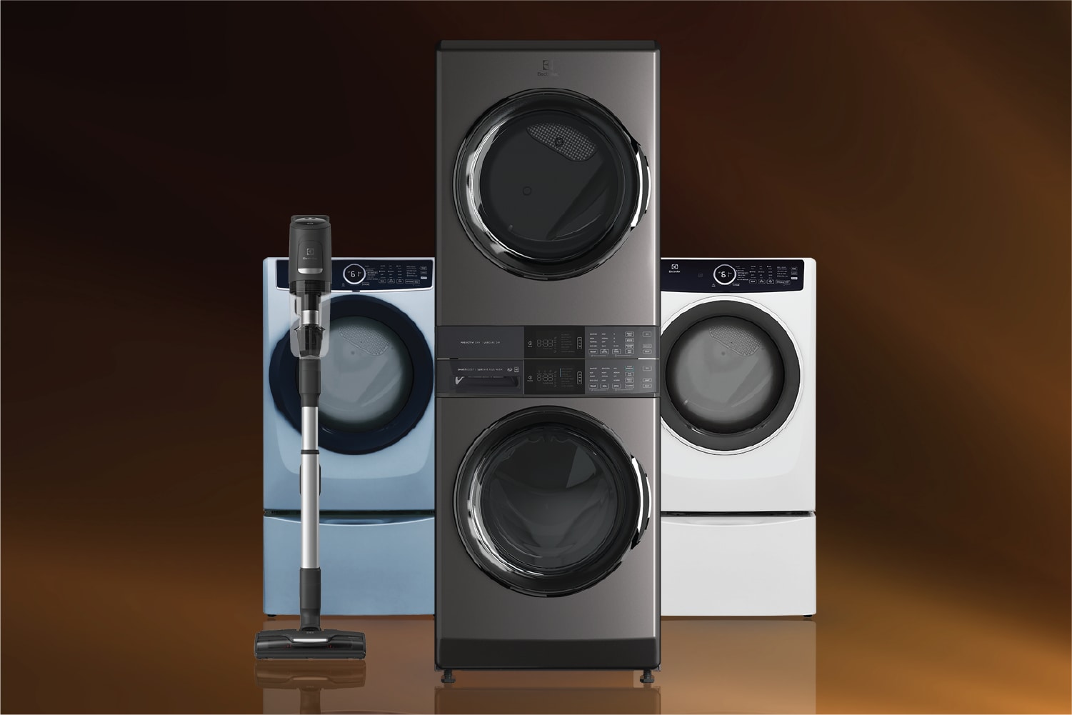 Front Load Perfect Steam™ Washer with LuxCare® Plus Wash and SmartBoost ...